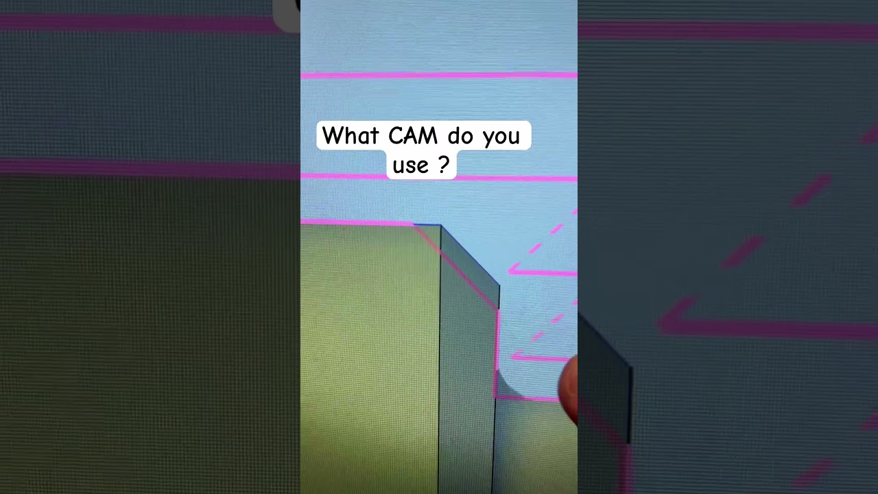 “TOOL BLEND” option worked well 👍 #tech #tools #blend #fun #esprit #cad #satisfying