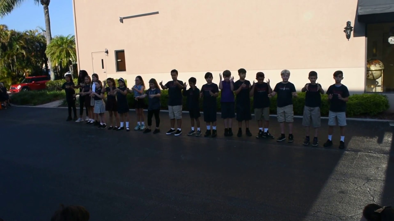 IDEAL School 3rd Grade Sign Language Performance
