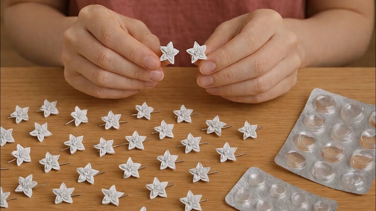 I Made30Pairs of Earrings From Pill Packaging — and They Sold in4Hours