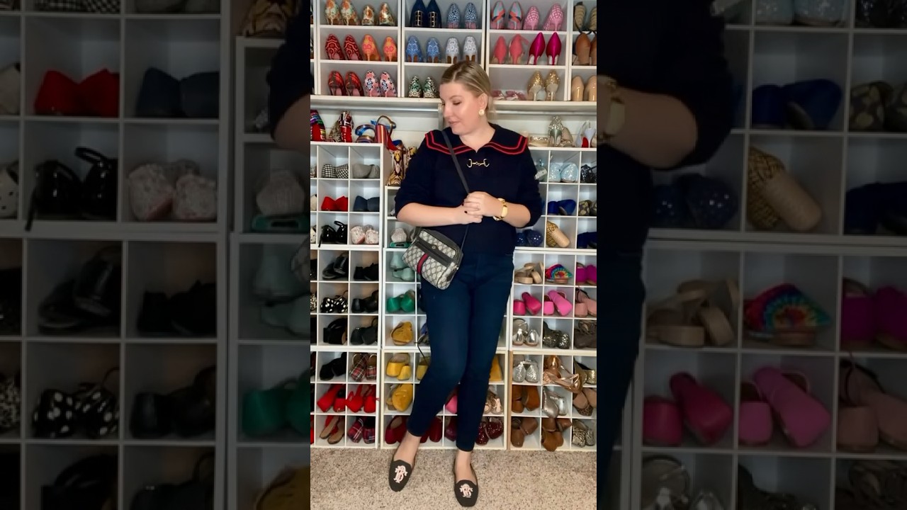 Sandro Sweater Outfit - Preppy Style