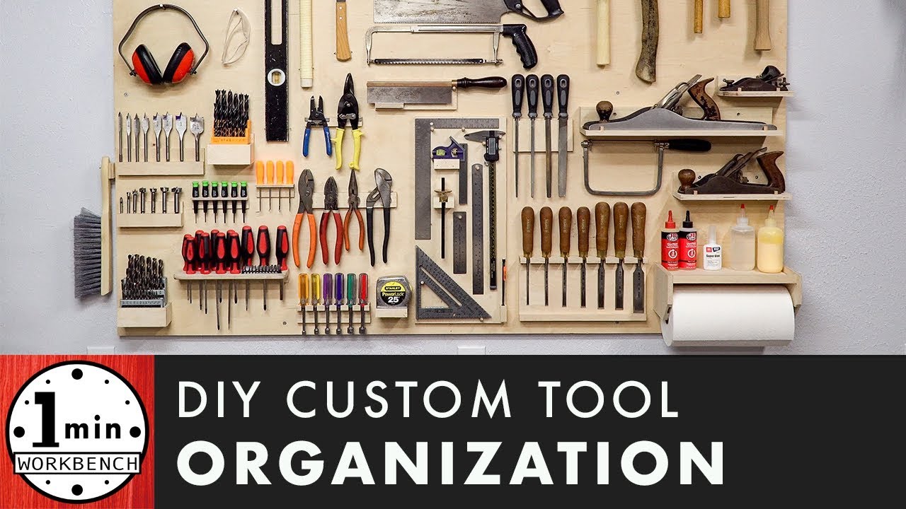How to Make a Custom Tool Organization Board
