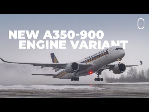 The Airbus A350-900's Rolls-Royce Trent XWB-84 Gets An Upgrade