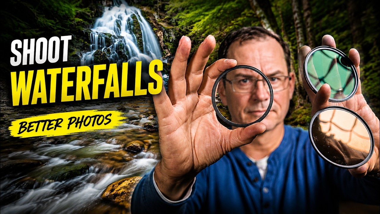 WATERFALL PHOTOS 101: learn to take waterfall photos in 5 minutes.