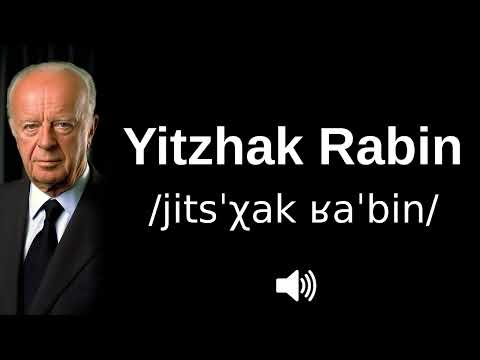 🇮🇱 How to pronounce Yitzhak Rabin (CORRECTLY!)