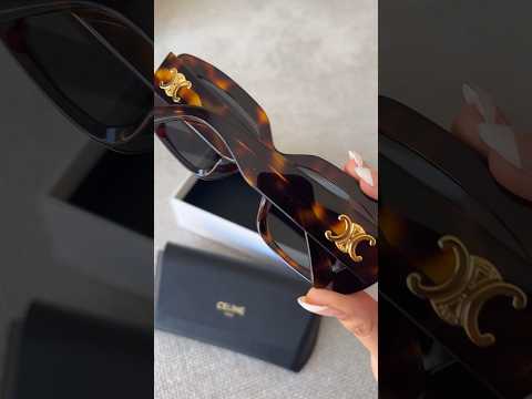 Unboxing Celine sunnies 🤎 #shorts