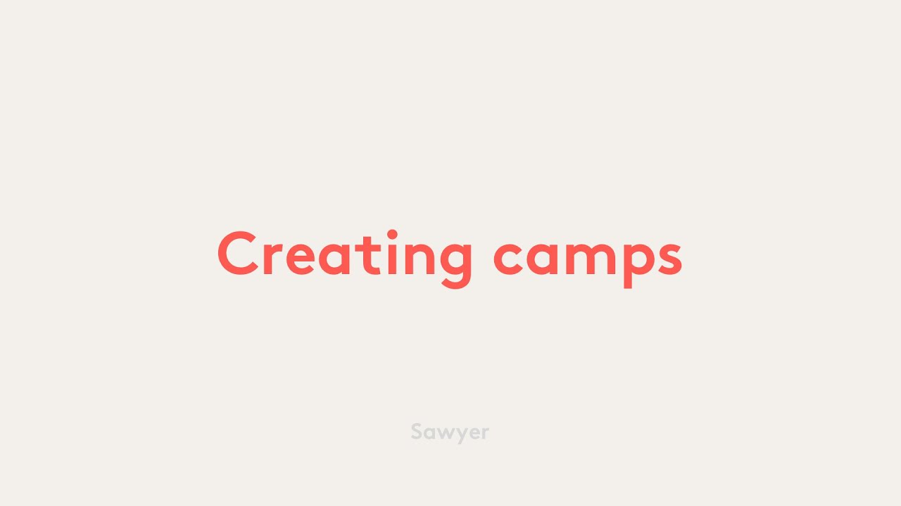How to Create Camp & Event Schedules