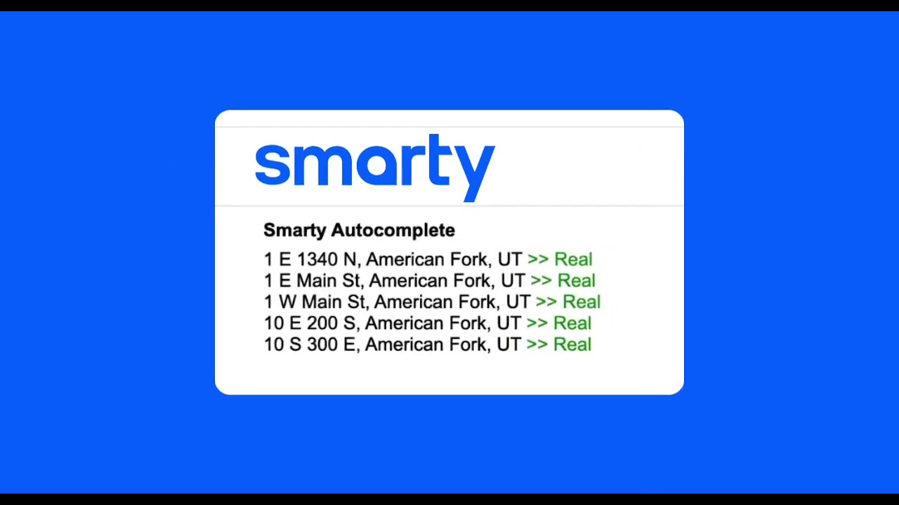 Google vs Smarty address autocomplete