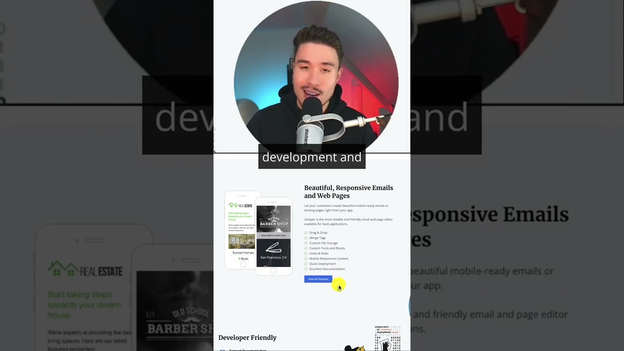 Unlayer: Your Ultimate Email and Page Builder for SaaS Apps - Micro SaaS