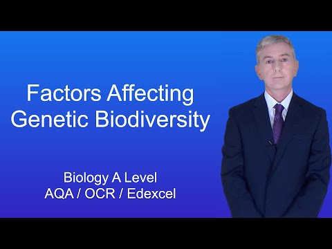 A Level Biology Revision "Factors Affecting Genetic Biodiversity"