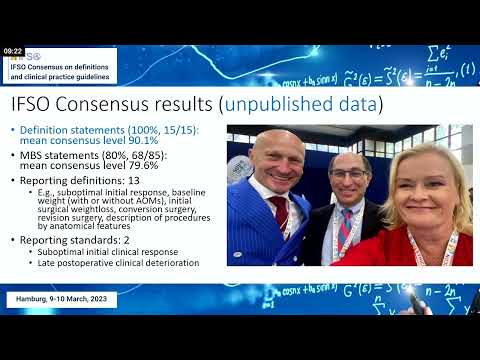 IFSO CONSENSUS CONFERENCE 2023: DEFINITIONS AND CLINICAL PRACTICE GUIDELINES - Mediterraneo Sept. 1
