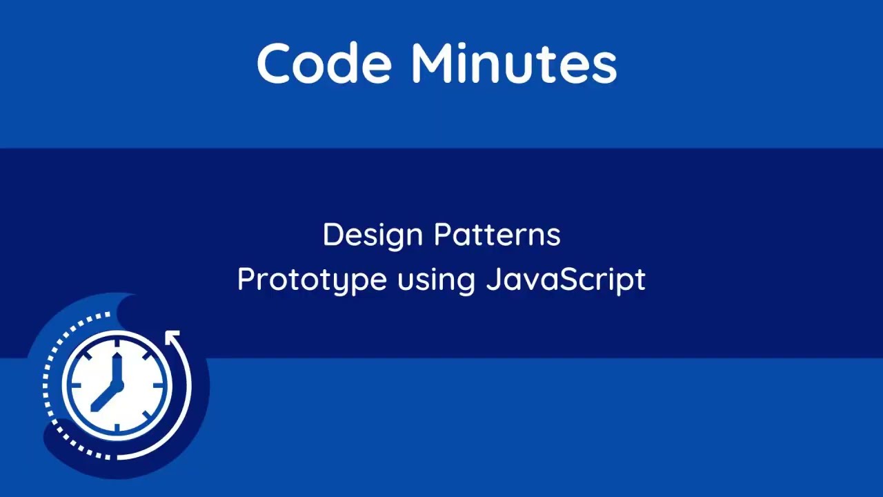 The Prototype Pattern in JavaScript | Design Patterns Tutorials