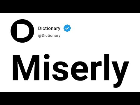 Miserly Meaning In English