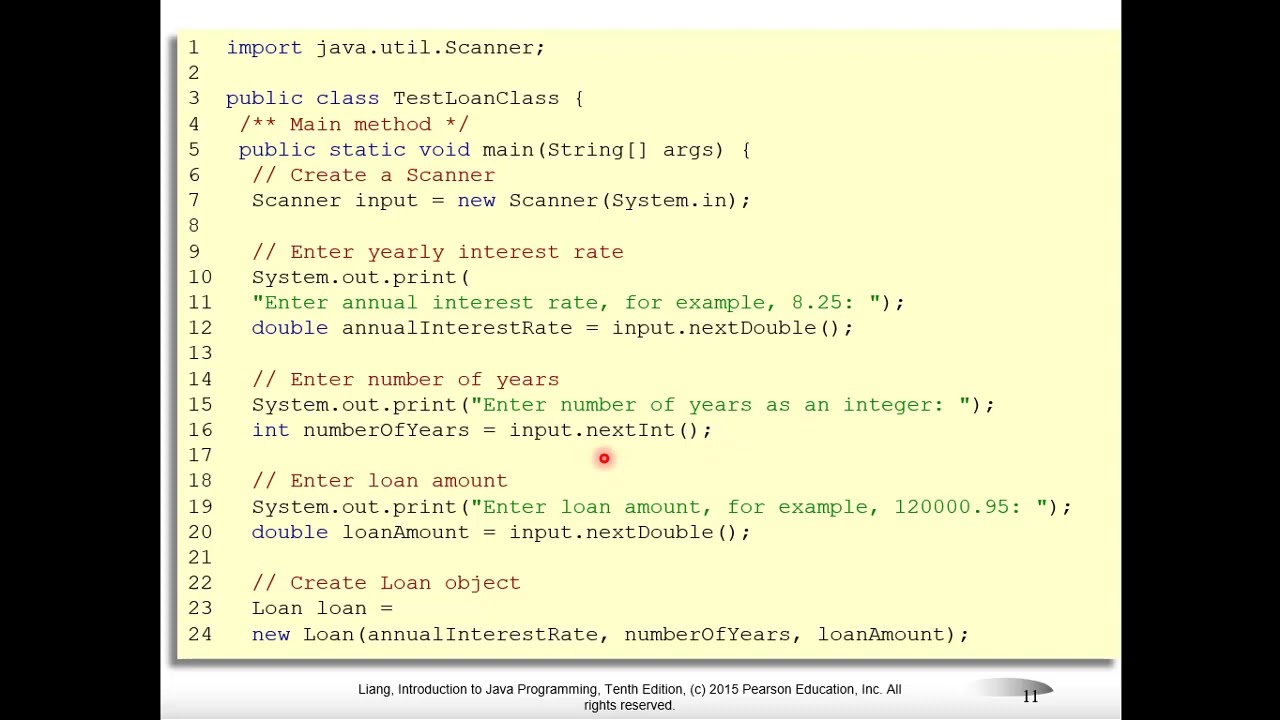 Java Course Chapter 10 Object-Oriented Thinking part 01