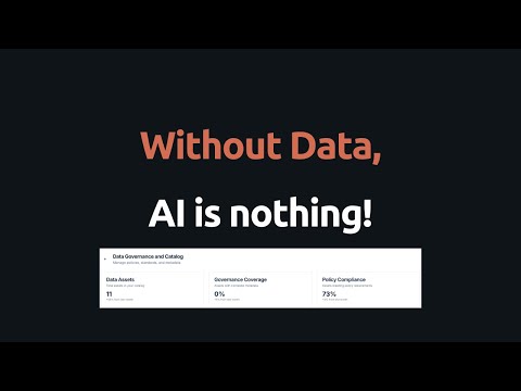 Perspective of a data engineer with AI adoption momentum - focusing on data quality and governance