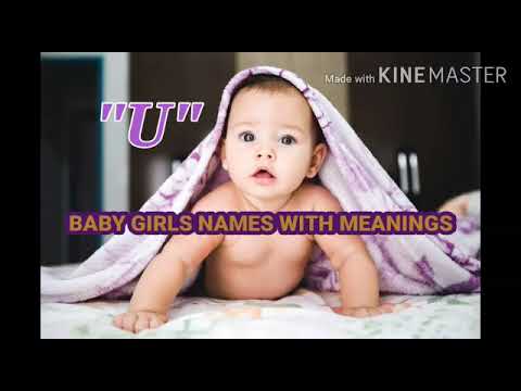 Baby girls names starting with"U"
