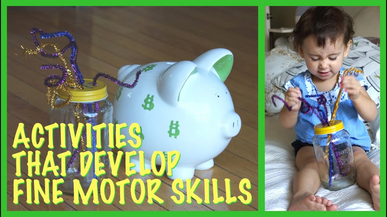 How To Help Your Toddler Develop Fine Motor Skills Through Play - 3 Super Easy Activities!