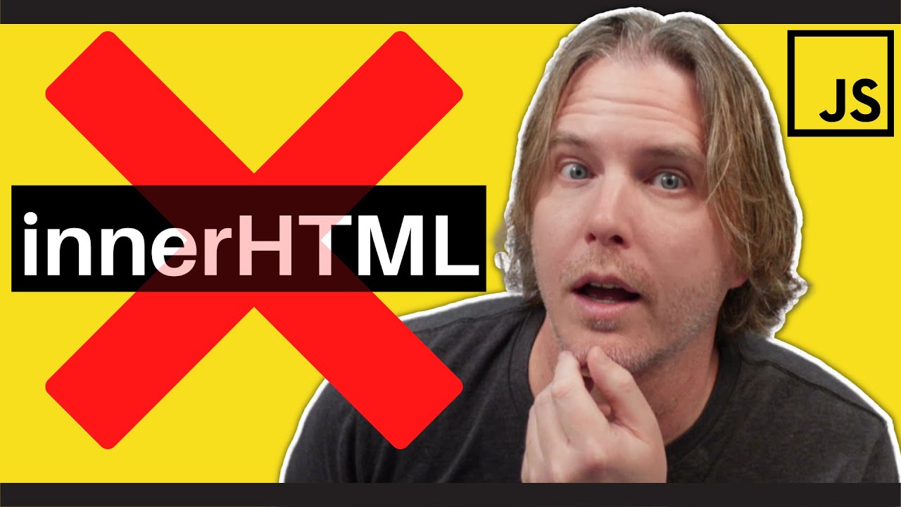 DO NOT use innerHTML - 2 BIG Reasons Why | Javascript Optimization Tips