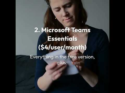 Microsoft Teams Plan Comparison Free vs M365 Business vs Teams Essentials
