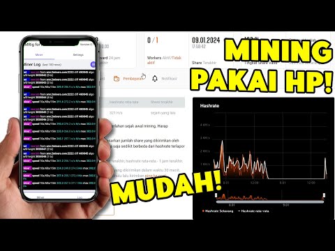 Cara Mudah Mining Menggunakan HP Android | Pemula Pasti Bisa!