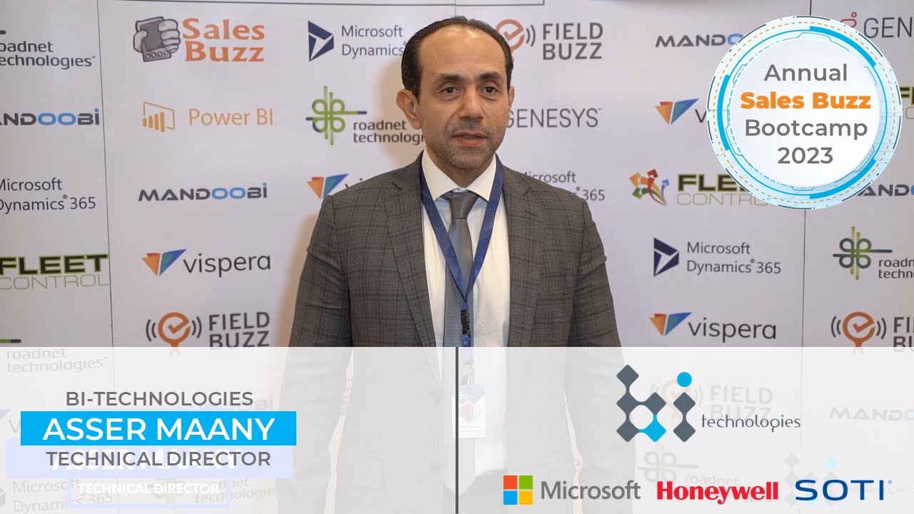Interview with Asser Maany - BI-Technologies Technical Director about Sales Buzz Annual Bootcamp.