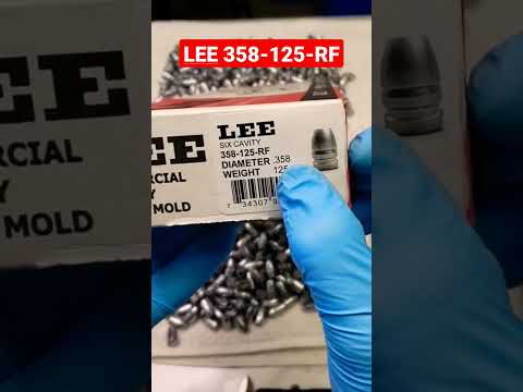 Possibly My Favorite Mold For Casting Pistol Bullets - Lee 358-125-RF