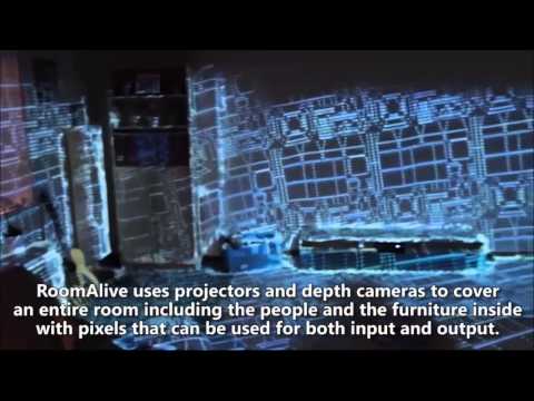 RoomAlive: Magical Experiences Enabled by Scalable, Adaptive Projector-Camera Units