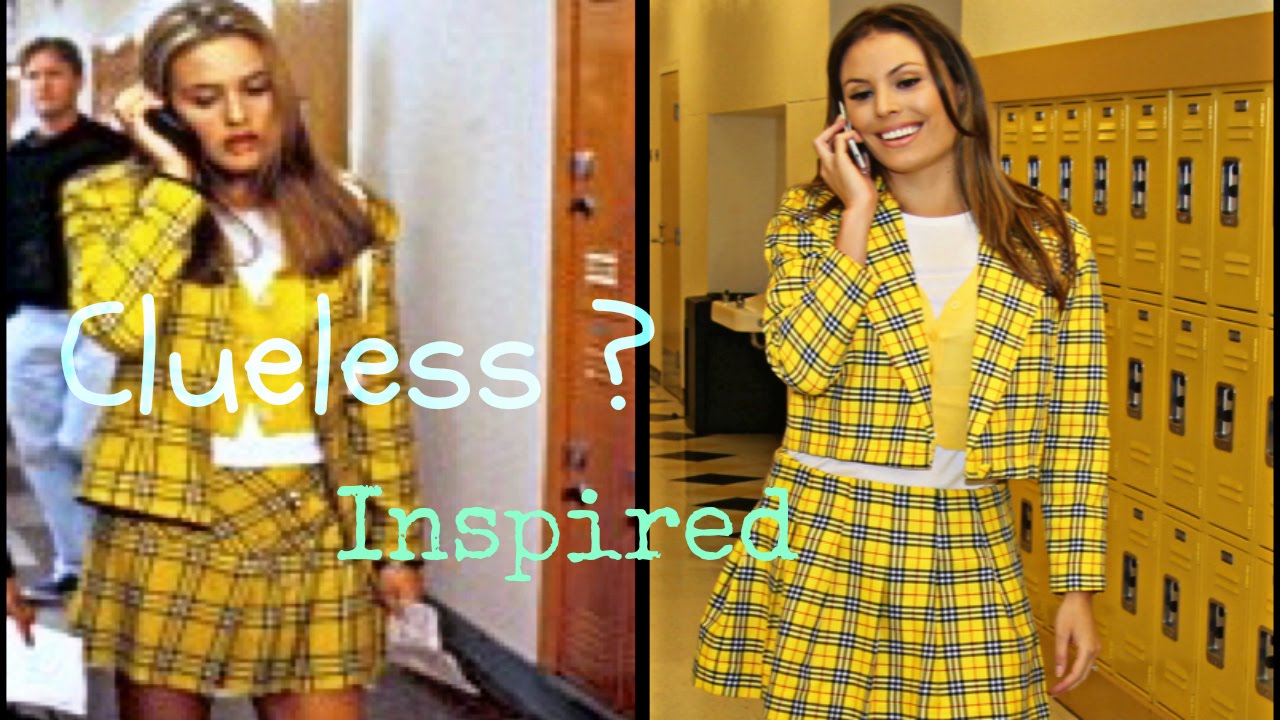 Clip #7 Clueless Cher Horowitz's Yellow Plaid Skirt Suit