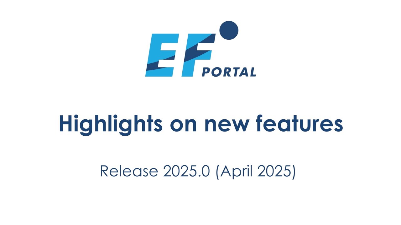 EF Portal 2025.0 Release