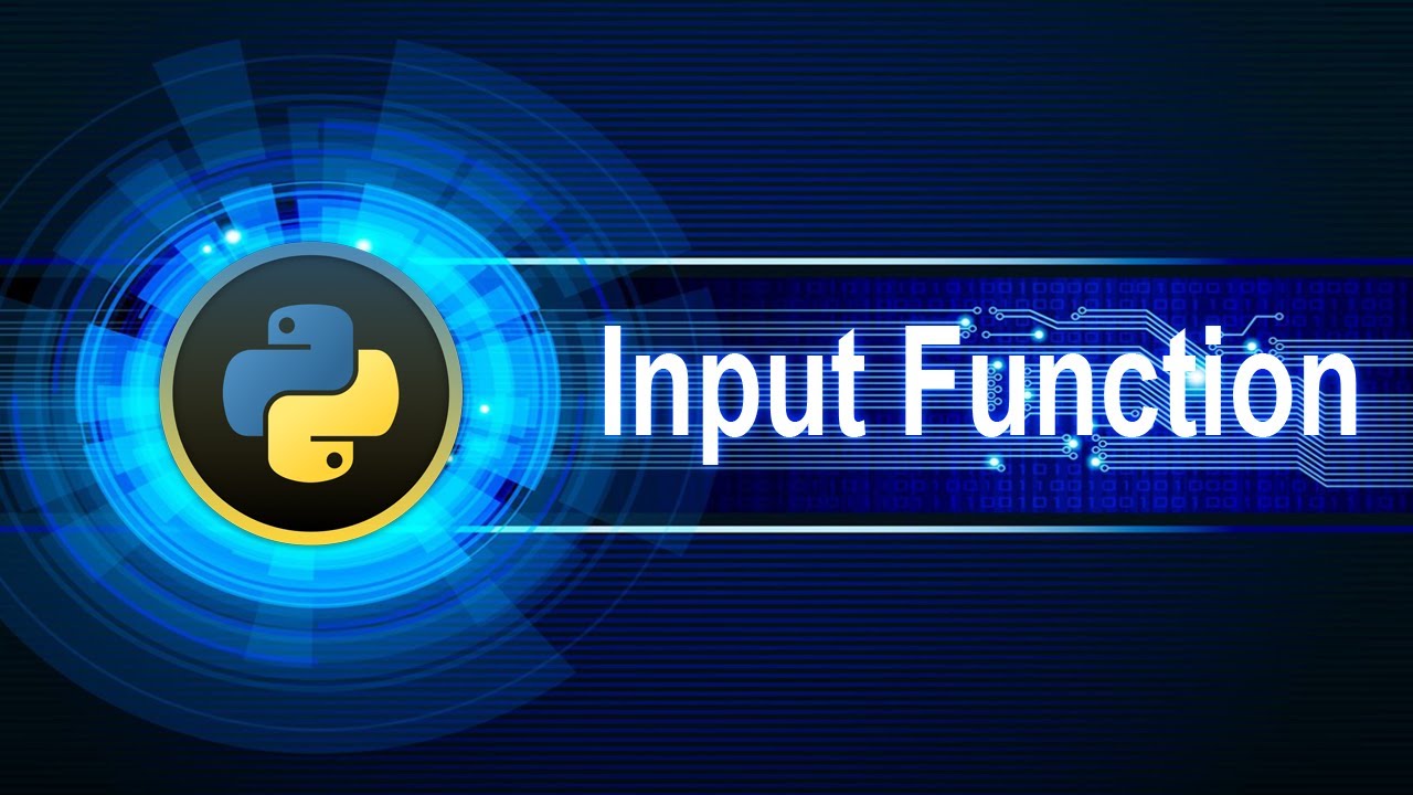 INPUT function - Python Tutorial #4 - Simple Chatbot?!