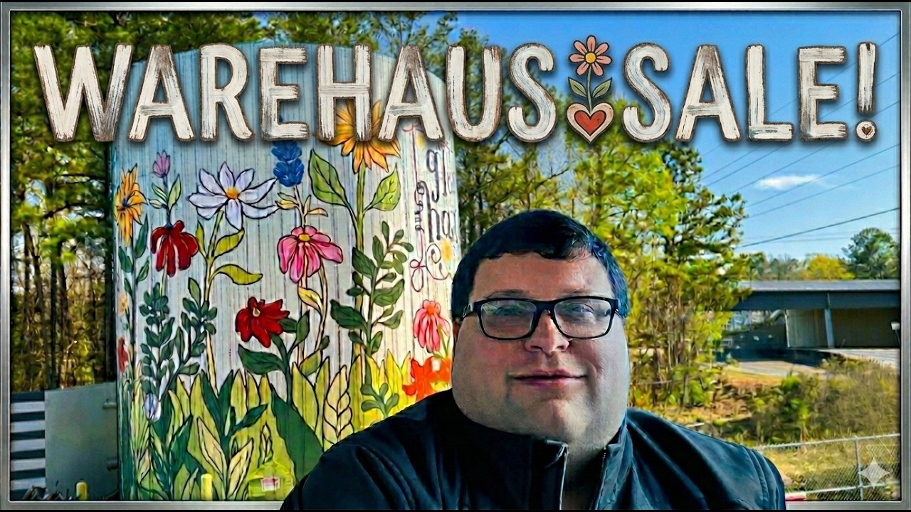 Glory Haus Warehouse Sale Walkthrough: Unique Gifts, Christmas Decor, & Southern Home Accents