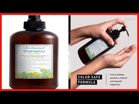 Great product - Gray Hair Shampoo | Gray Hair Treatment | Just Natural Hair Care | Natural Shampoo
