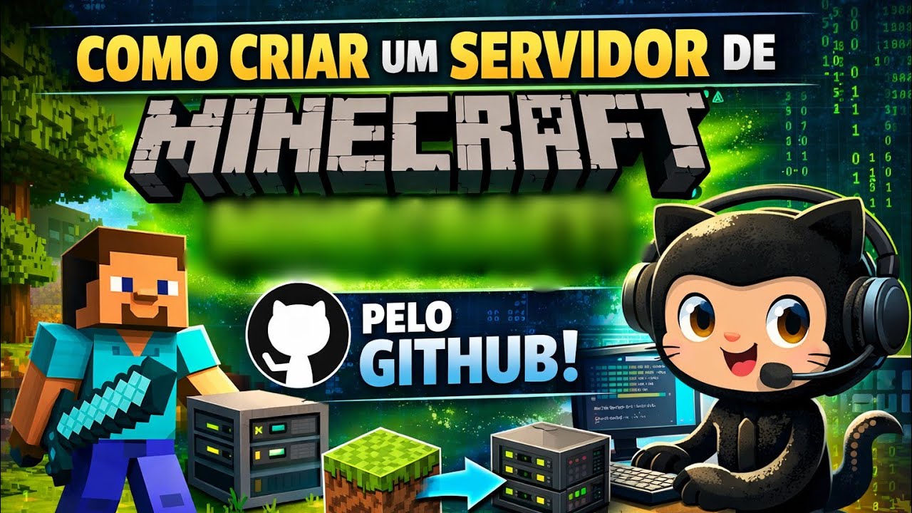 How to host a free Java/Bedrock Minecraft server hosted on GitHub!