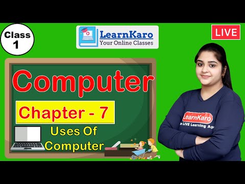 Uses of Computer Video Lecture - Video Lessons for Class 1 (Hinglish)
