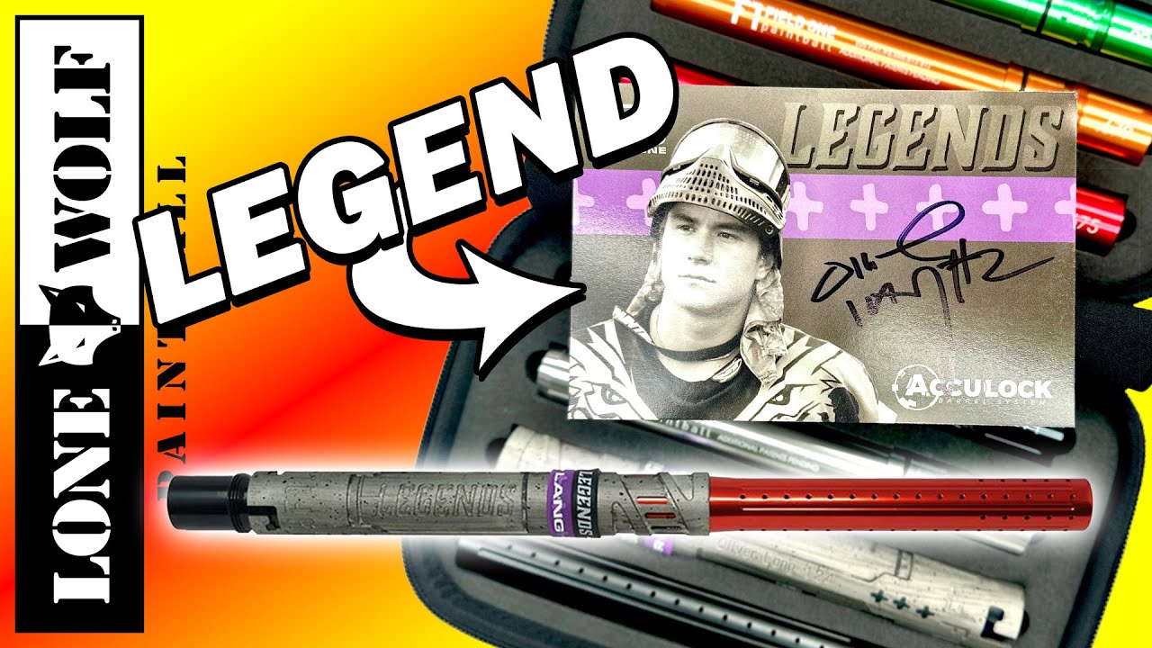 Field One Legends Oliver Lang Acculock Barrel Kit Overview | Lone Wolf Paintball