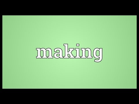 Making Meaning