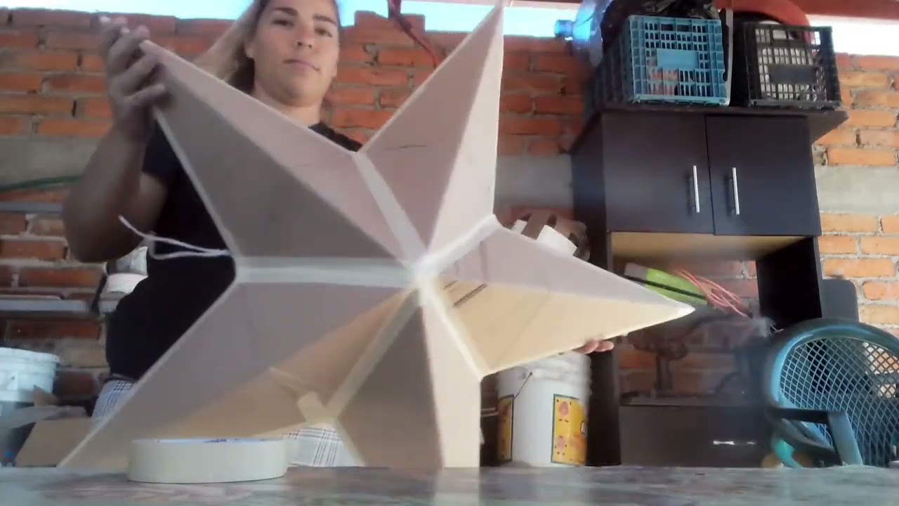 como hacer piñata tridimencional