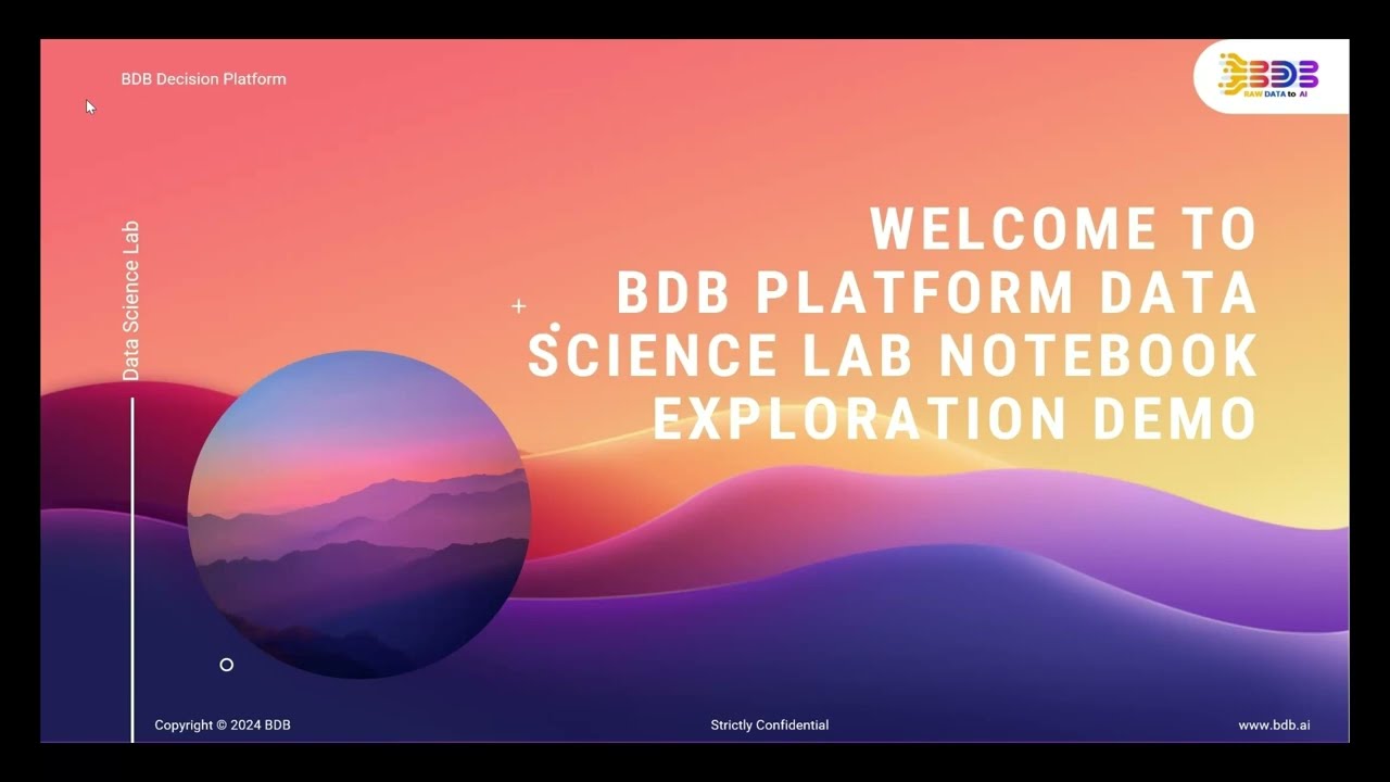 BDB Data Science Lab Notebook : Feature Highlights