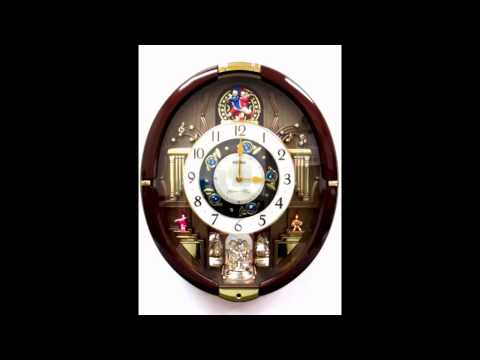 QXM488BRH Seiko Melodies in Motion Wall Clock