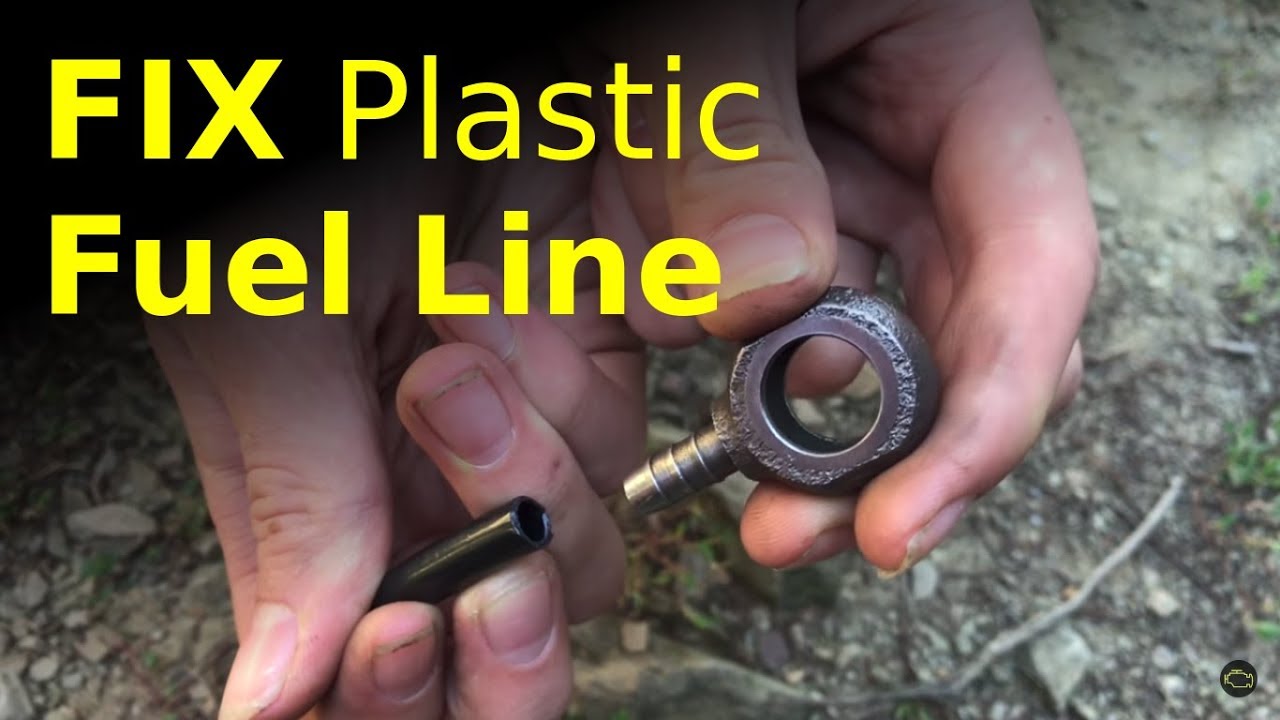 BEST ways to repair dorman nylon plastic fuel line tubing
