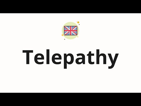 How to pronounce Telepathy