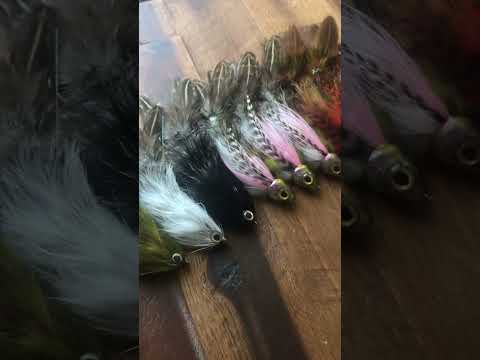 Trout Streamers! 🎣 #flyfishing #flytying #streamer #troutfishing #bigfish #flyfishingaddict