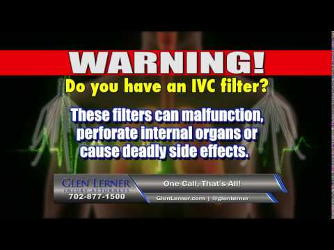 IVC Filter - Glen Lerner Commercial