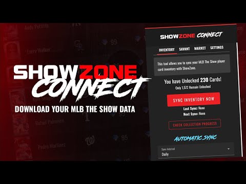 Track Your MLB The Show Collections with ShowZone Connect