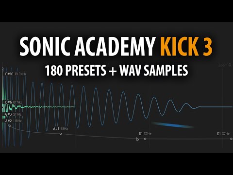 180 Presets for Sonic Academy Kick 3 - Gearspace