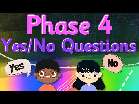 PHASE 4 YES/NO QUESTIONS | Reading Phase 4 Sentences 💛 Miss Ellis #phase4phonics