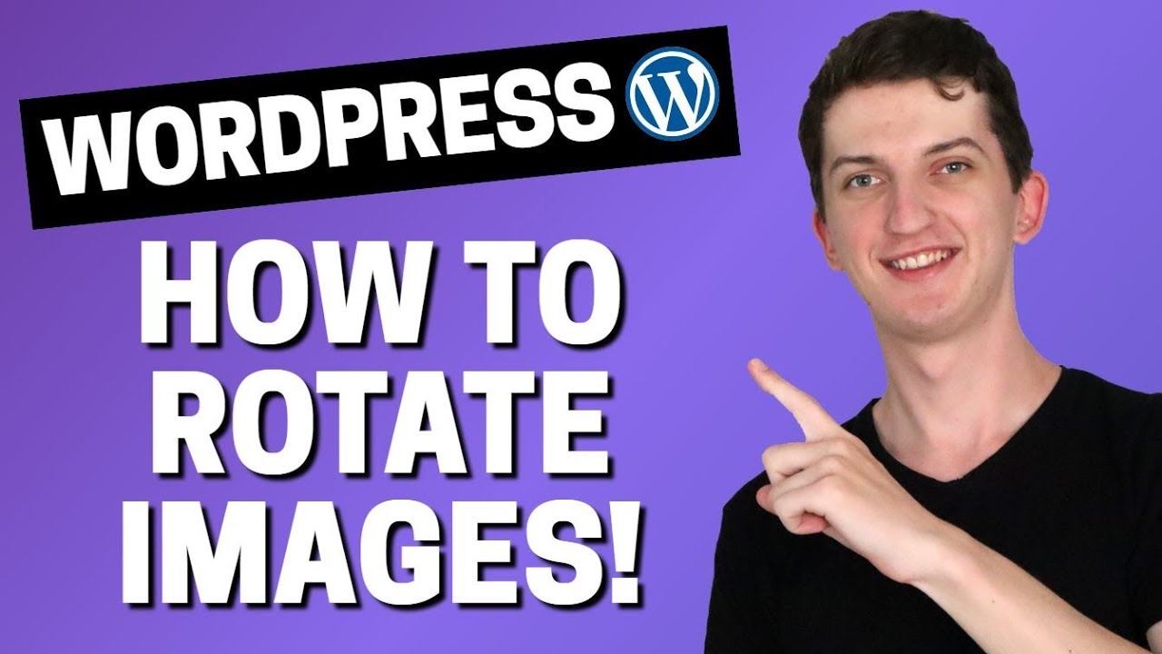 How To Rotate Image In Wordpress