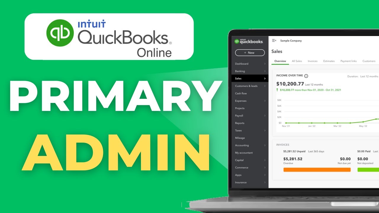 How to Change Primary Admin in QuickBooks Online