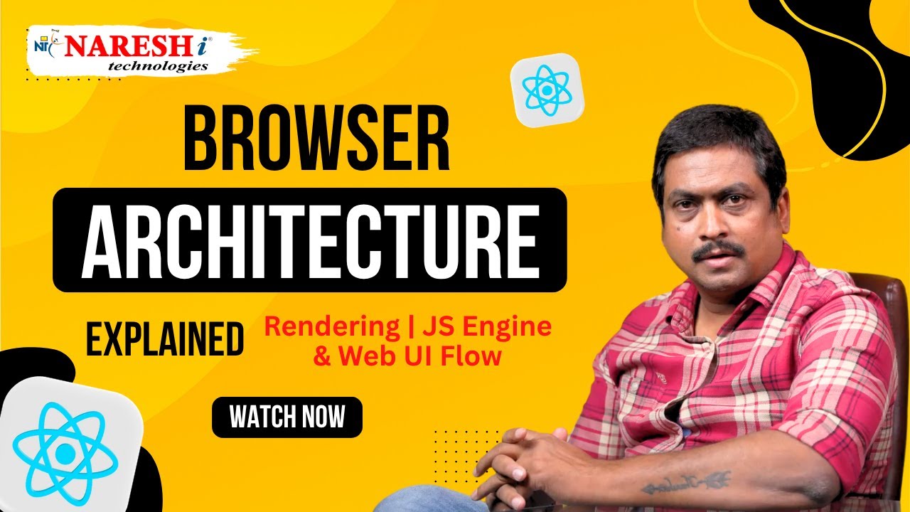 Browser Architecture Explained | Rendering, JS Engine & Networking | Naresh IT