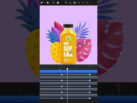 Animated PNG Product Ad 🍍 | SVGator