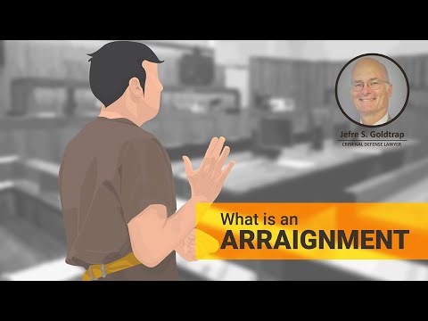 Court Proceedings: What is an arraignment?